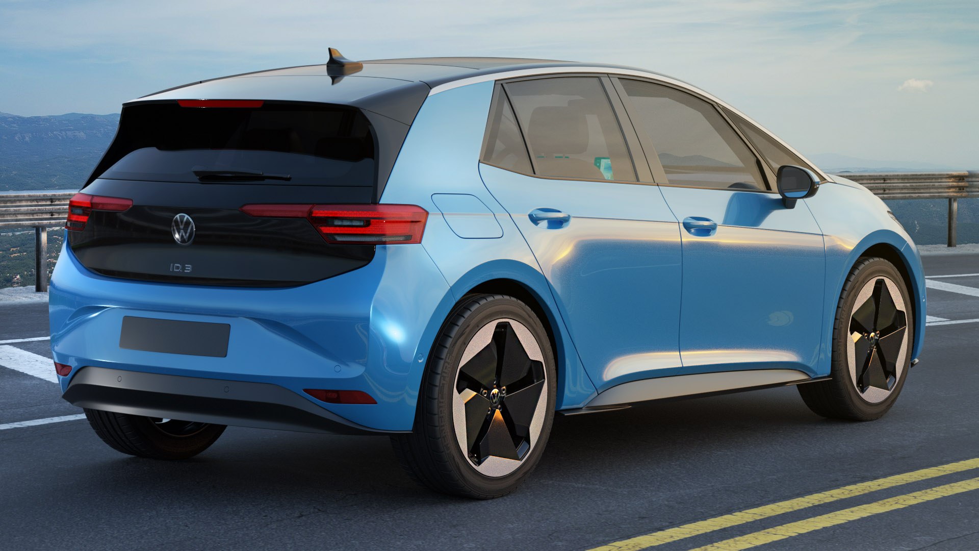 3D VW ID3 2024 Model - TurboSquid 2149730