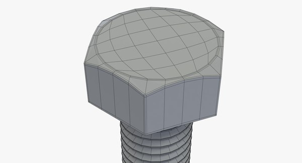 Bolt m7x30 3D model - TurboSquid 1413493