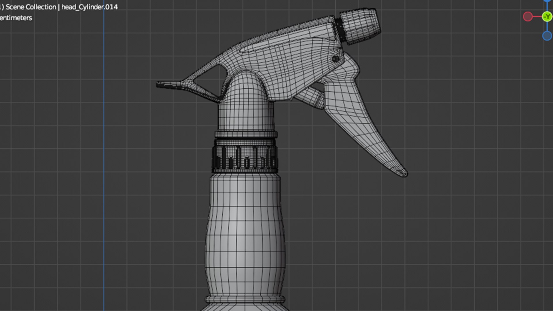 3D Plastic spray Bottle 3D model - TurboSquid 2121206