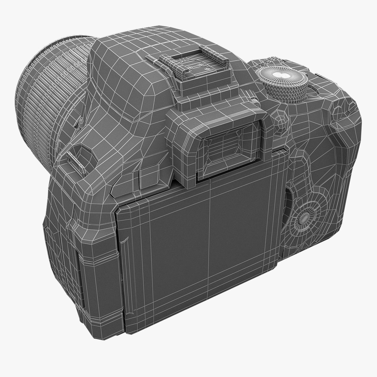 3d model of canon eos rebel t3i