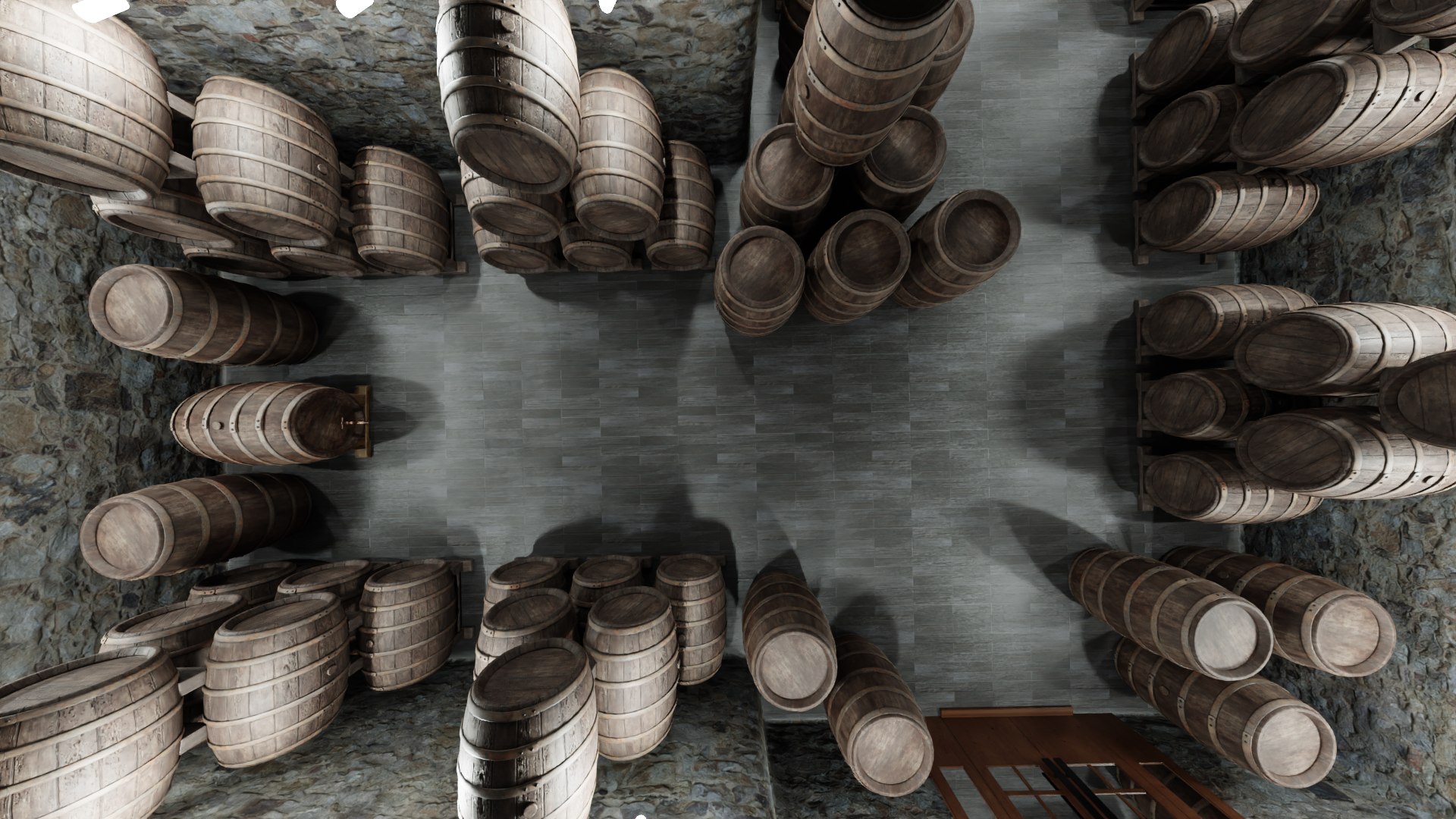 3D Wine Cellar 02 Model - TurboSquid 2017675