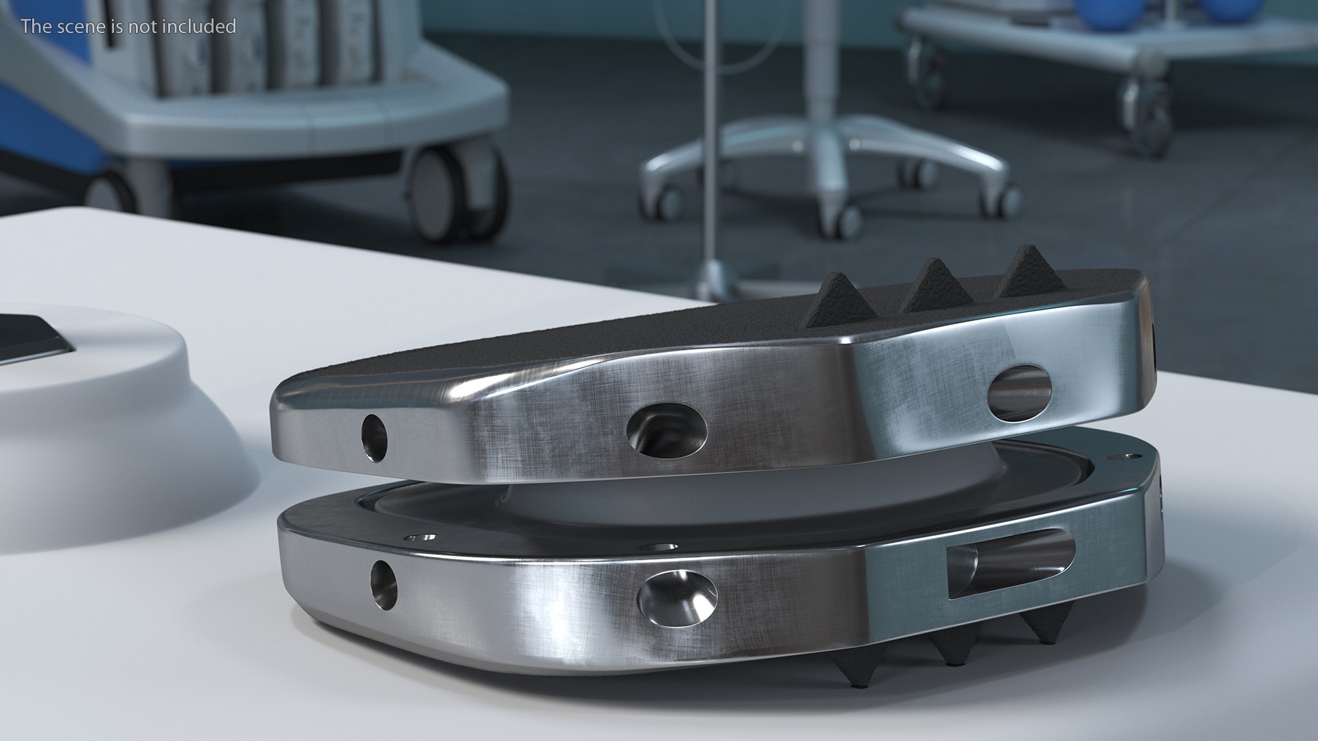 Spinal Lumbar Disc Prosthesis Implant 3D - TurboSquid 2205564