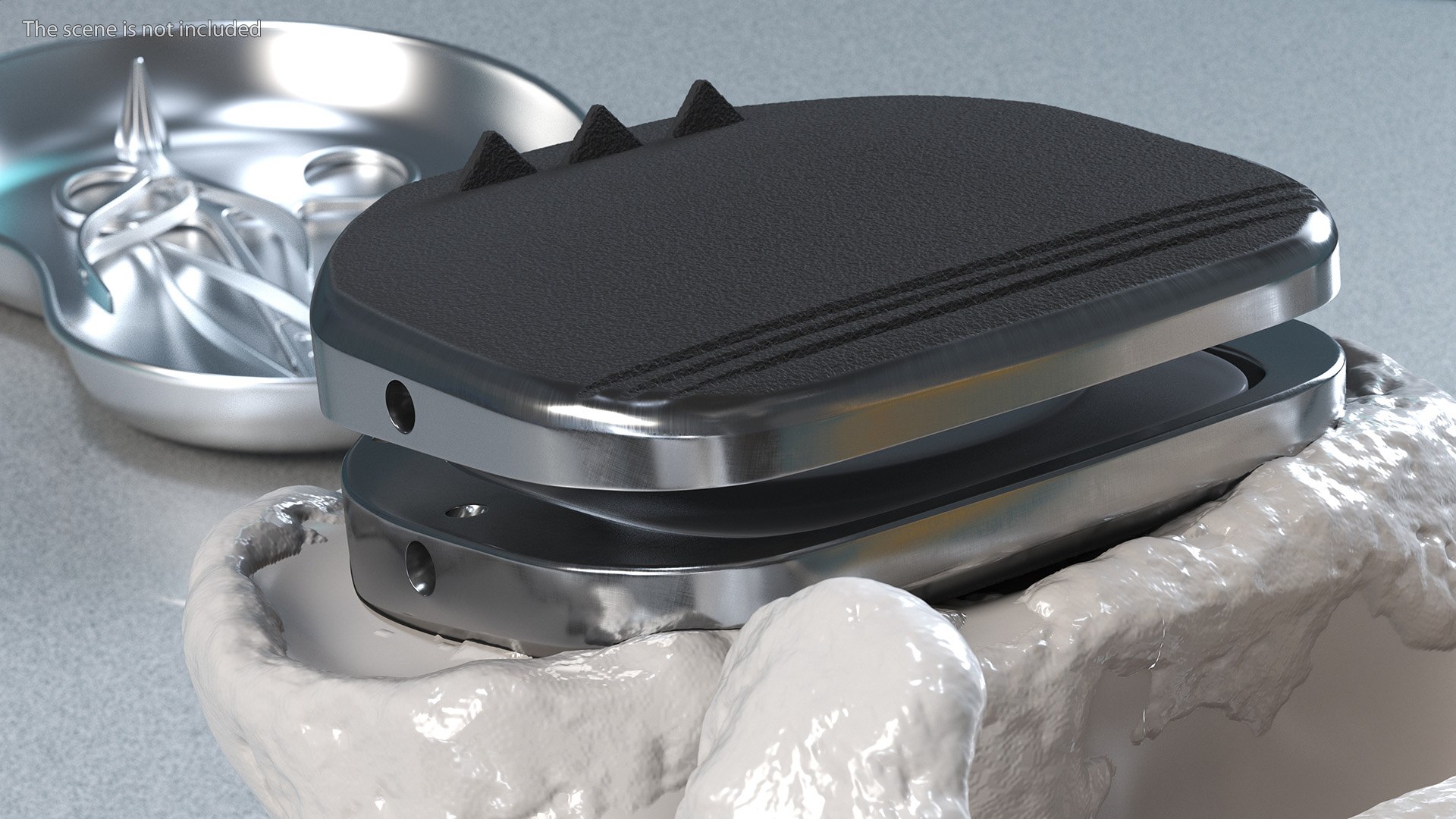 Spinal Lumbar Disc Prosthesis Implant 3D - TurboSquid 2205564