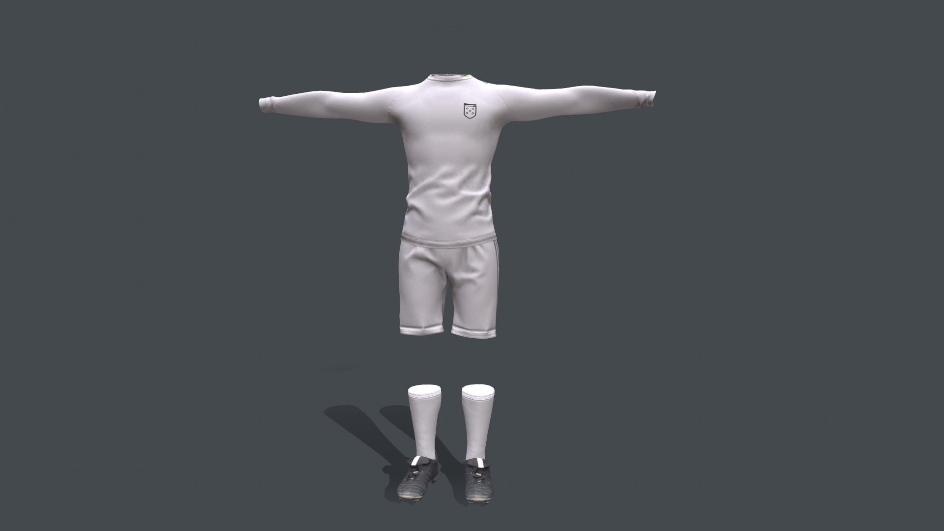 Free Soccer Uniform 3D - TurboSquid 1769552