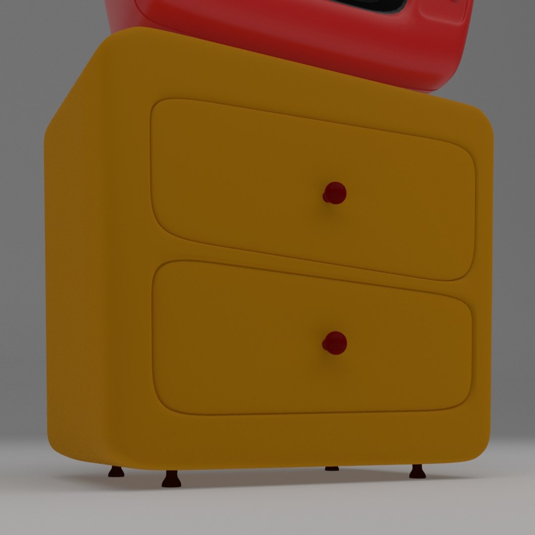 Cartoon Tv Model - TurboSquid 1465707
