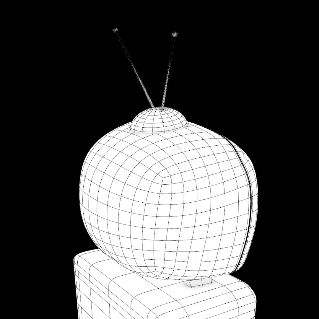 Cartoon Tv Model - TurboSquid 1465707