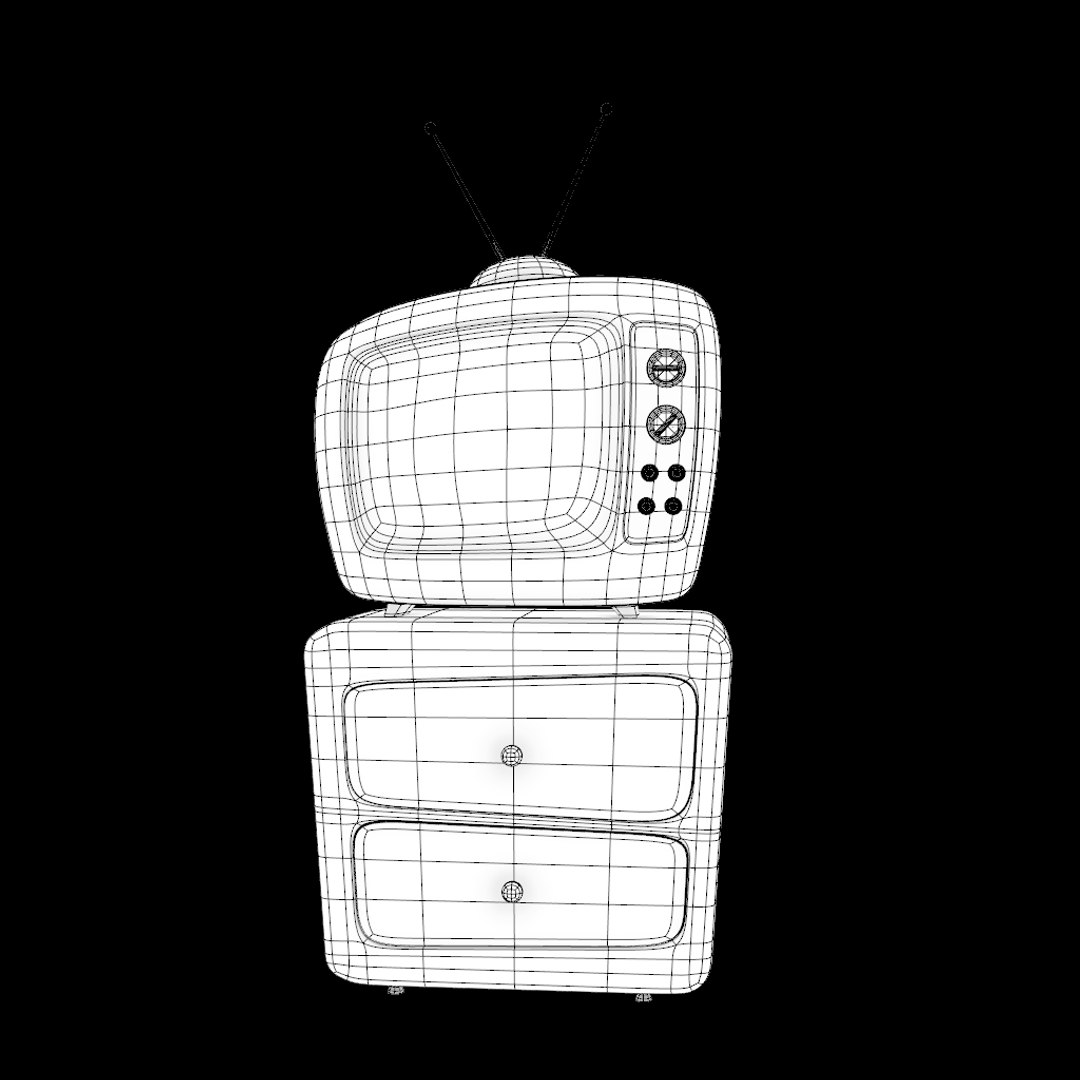 Cartoon Tv Model - TurboSquid 1465707