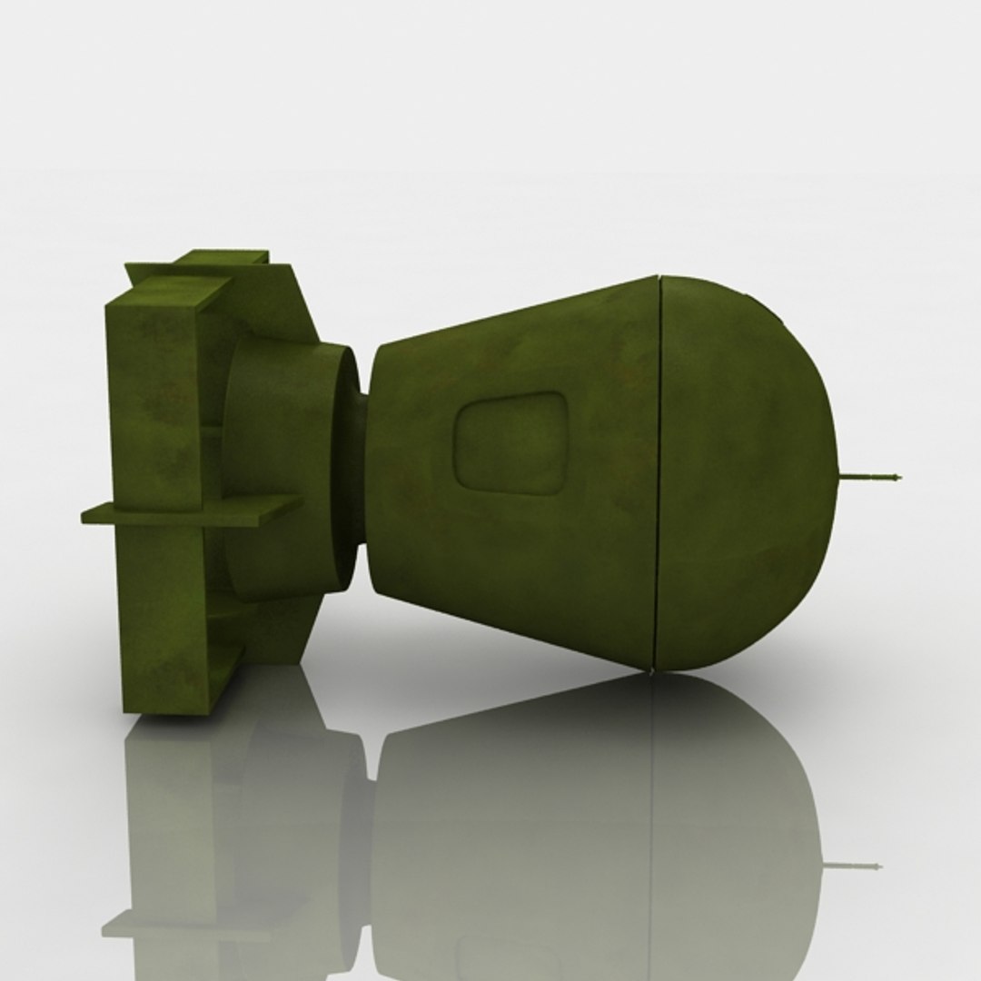 a-bomb old school 3d model