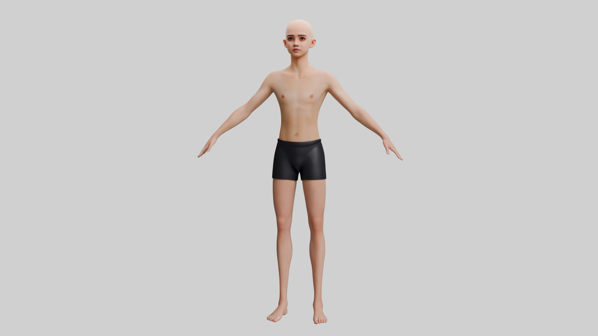 3D Young Boy Base Model - TurboSquid 2428793