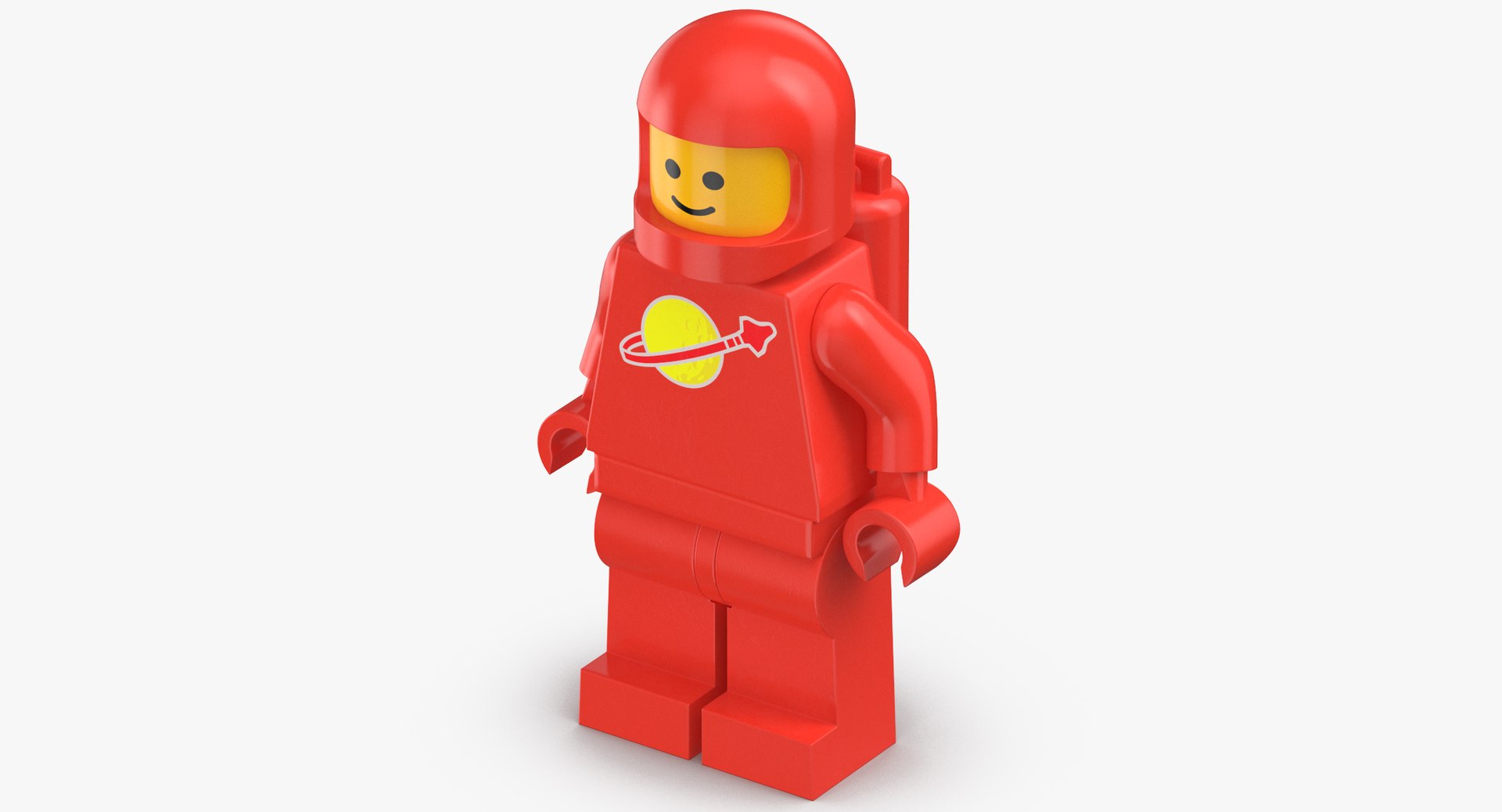 Lego Man Astronaut 02 3D - TurboSquid 1344341