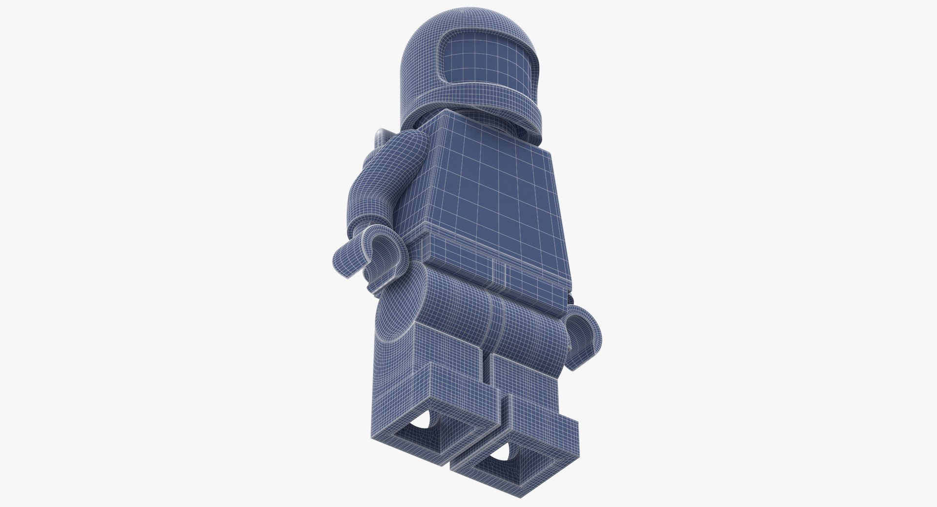 Lego Man Astronaut 02 3D - TurboSquid 1344341