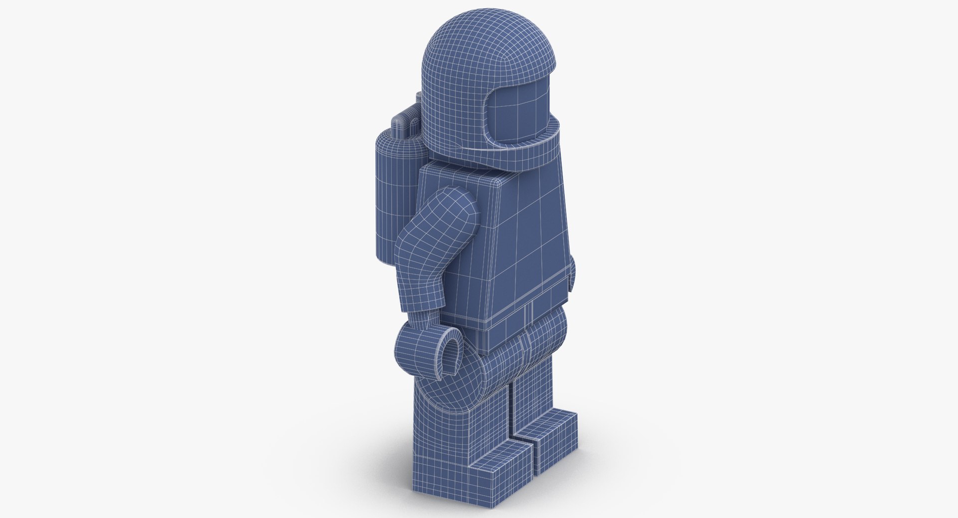 Lego Man Astronaut 02 3D - TurboSquid 1344341