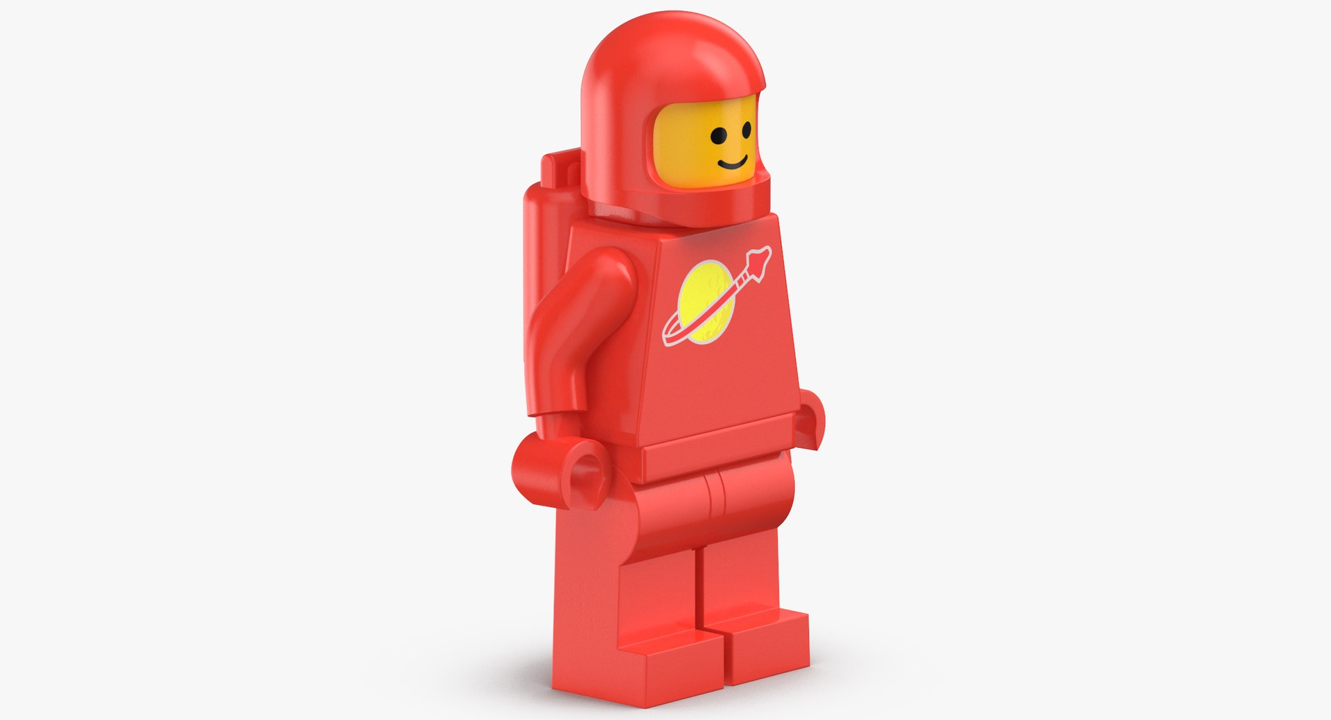 Lego Man Astronaut 02 3D - TurboSquid 1344341