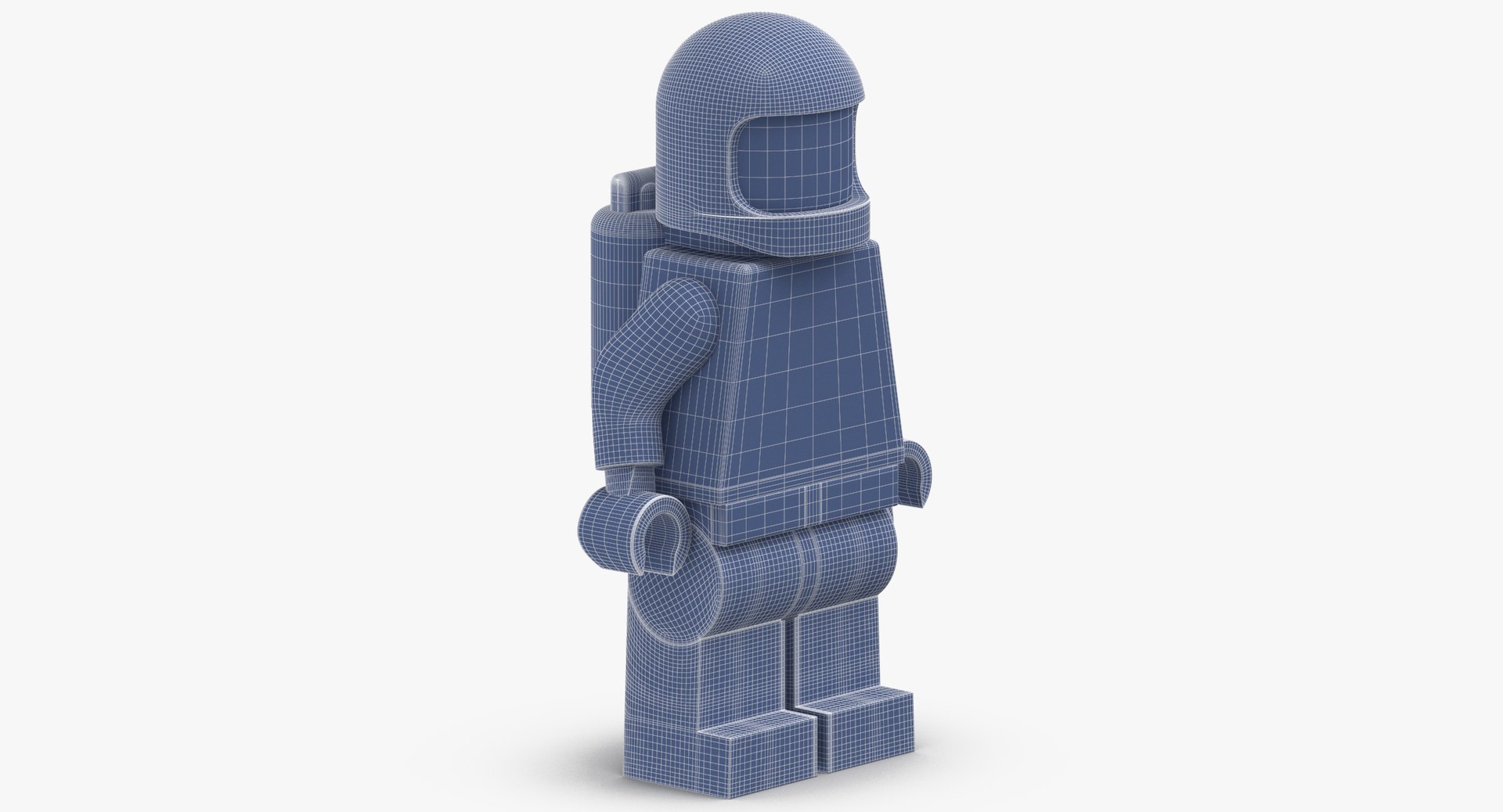 Lego Man Astronaut 02 3D - TurboSquid 1344341