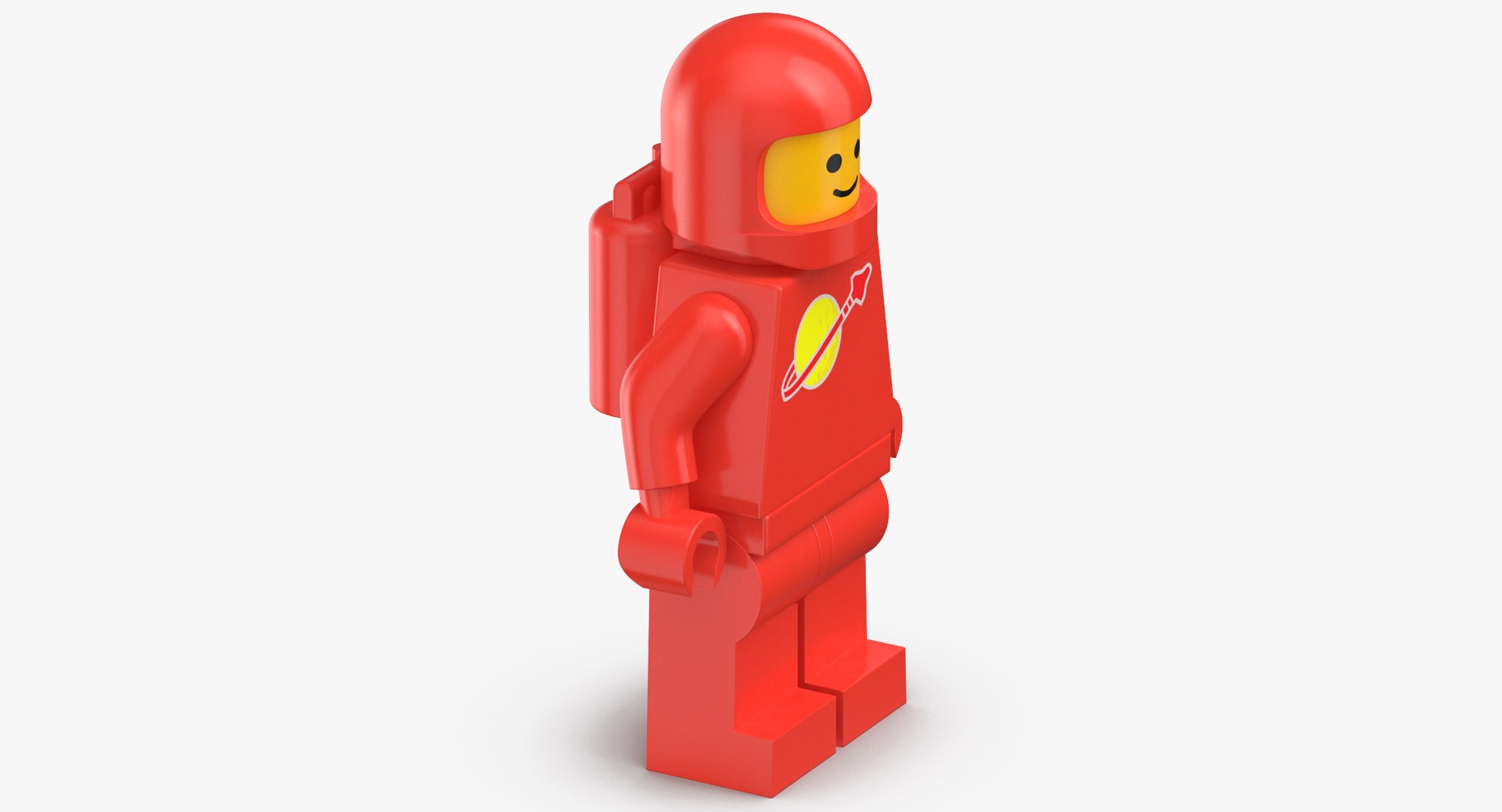 Lego Man Astronaut 02 3D - TurboSquid 1344341
