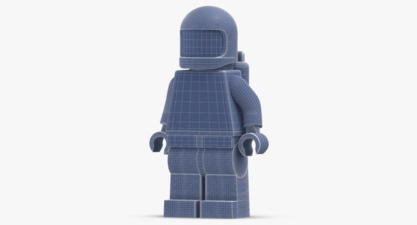 Lego man astronaut 02 3D - TurboSquid 1344341