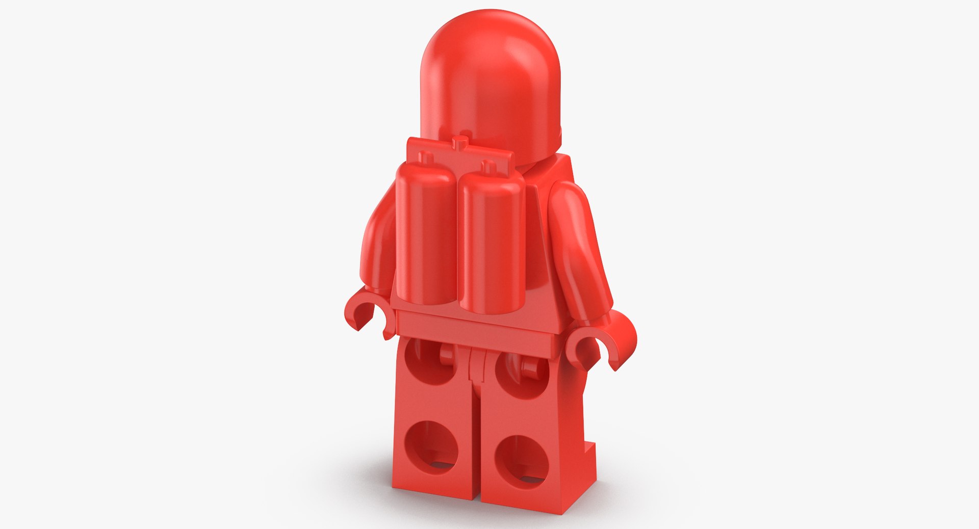 Lego Man Astronaut 02 3D - TurboSquid 1344341