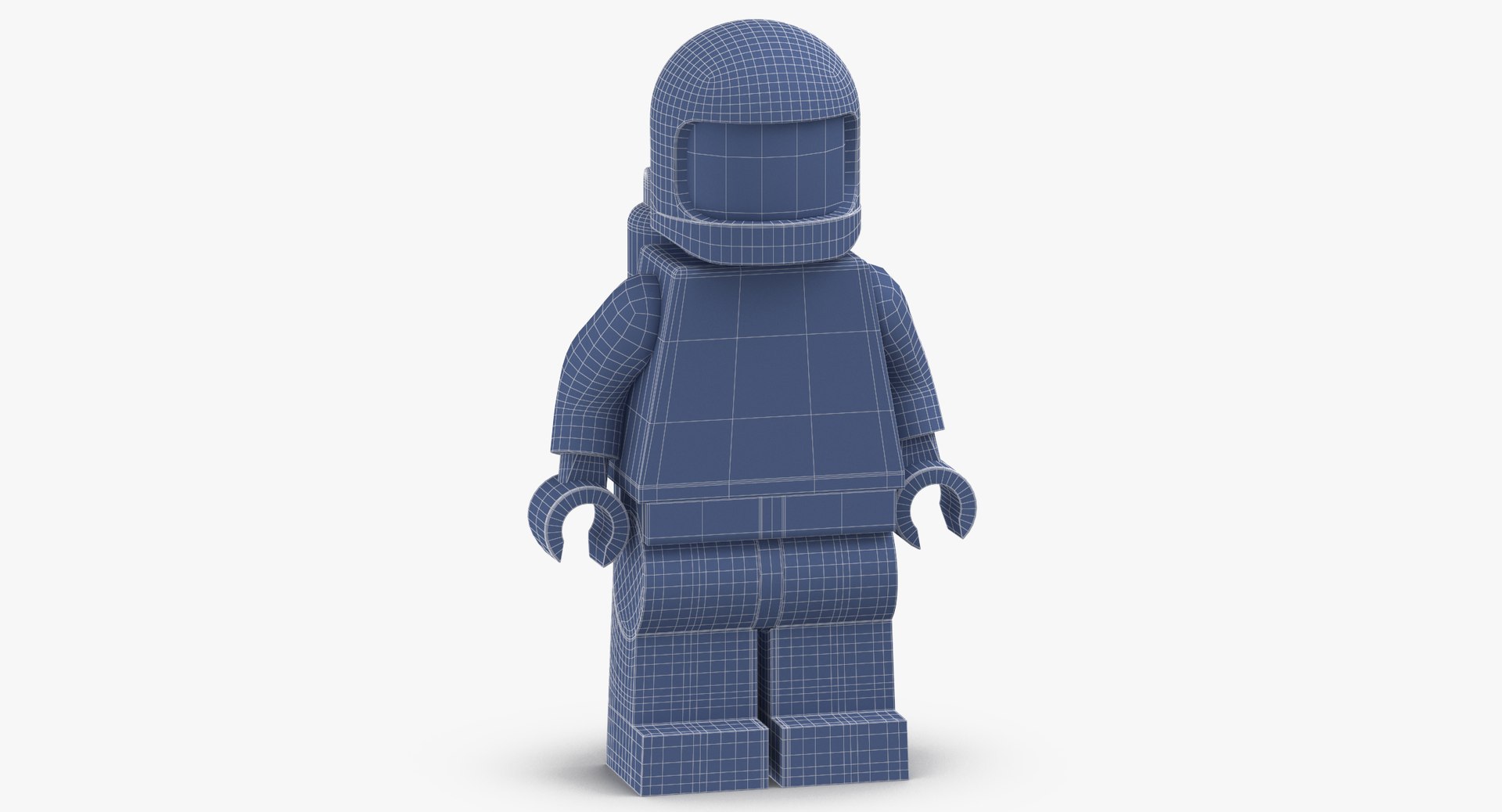 Lego Man Astronaut 02 3D - TurboSquid 1344341