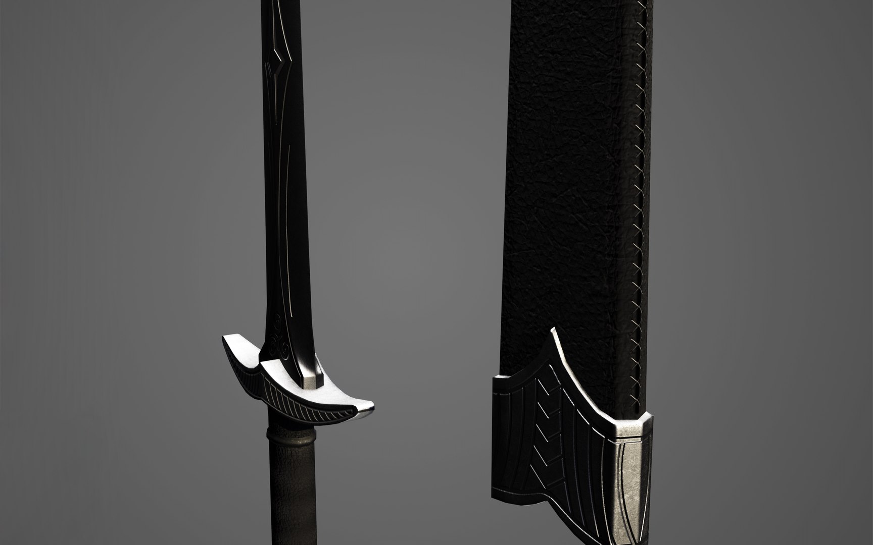 Sword Longsword Single-handed Model - TurboSquid 1680304