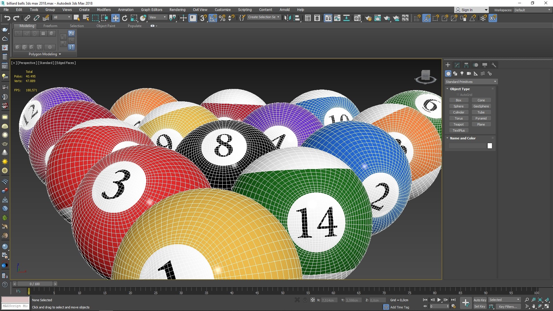 3D Billiard Pool Balls And Triangle Rack Model - TurboSquid 1949322