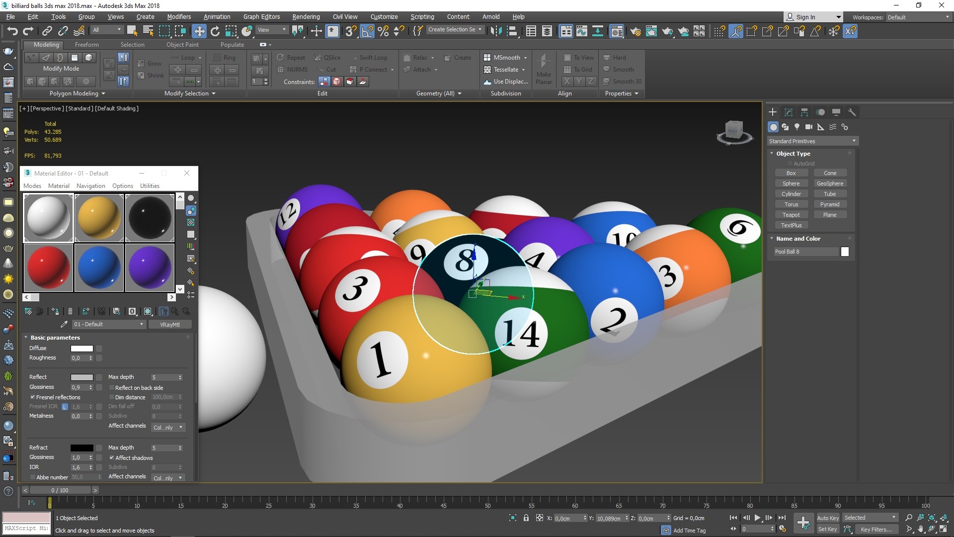 3D Billiard Pool Balls And Triangle Rack Model - TurboSquid 1949322