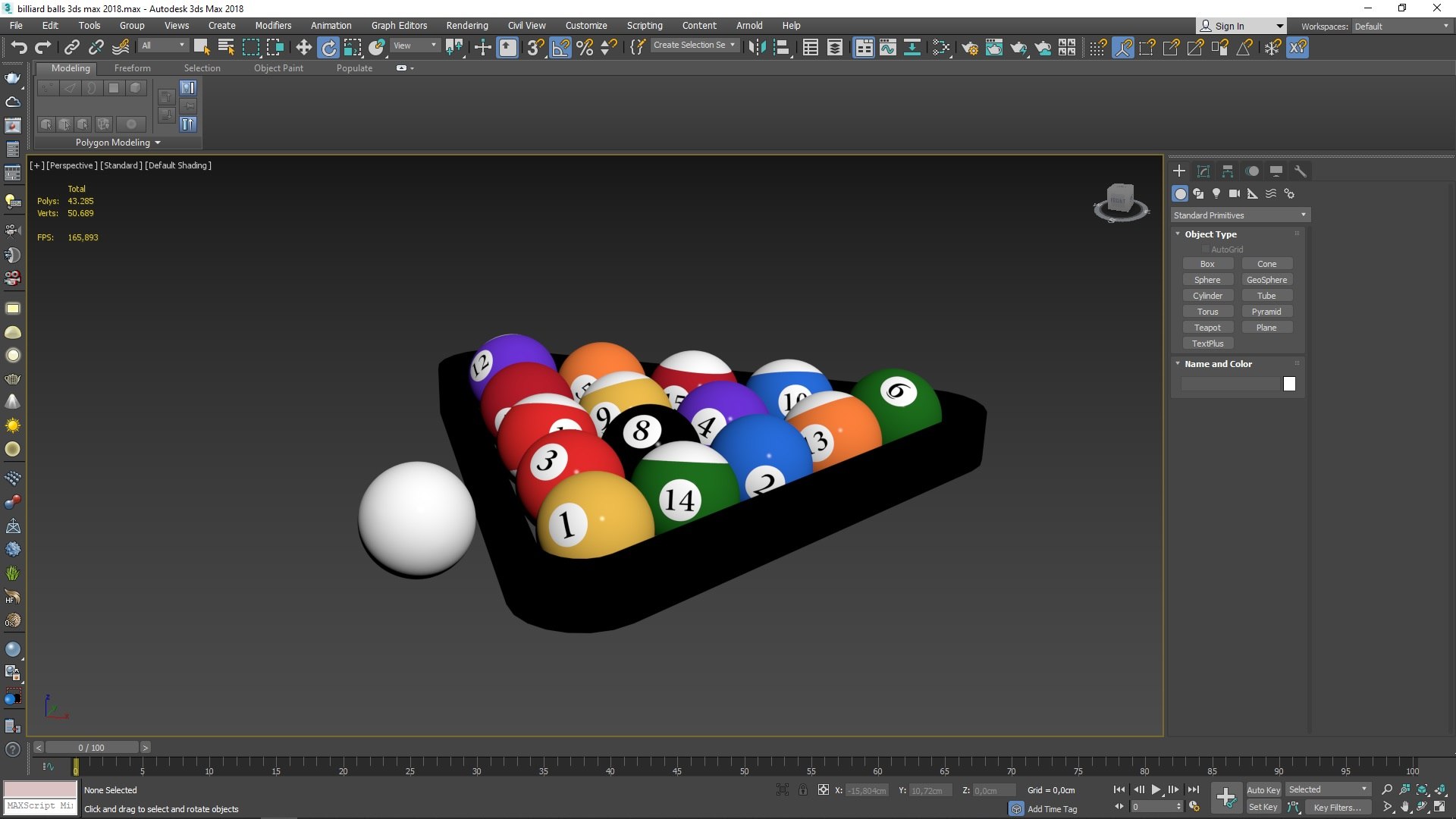 3D Billiard Pool Balls And Triangle Rack Model - TurboSquid 1949322