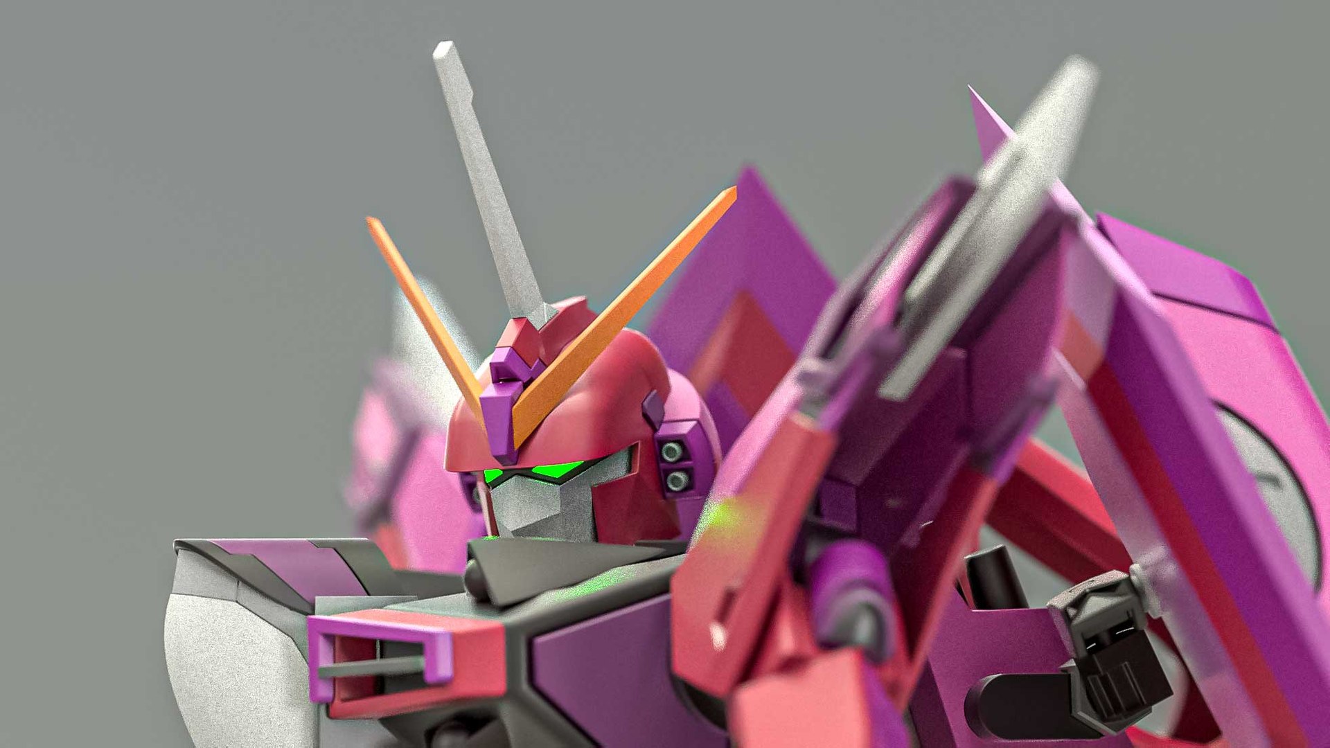 Gundam 3 3D Model - TurboSquid 2212876