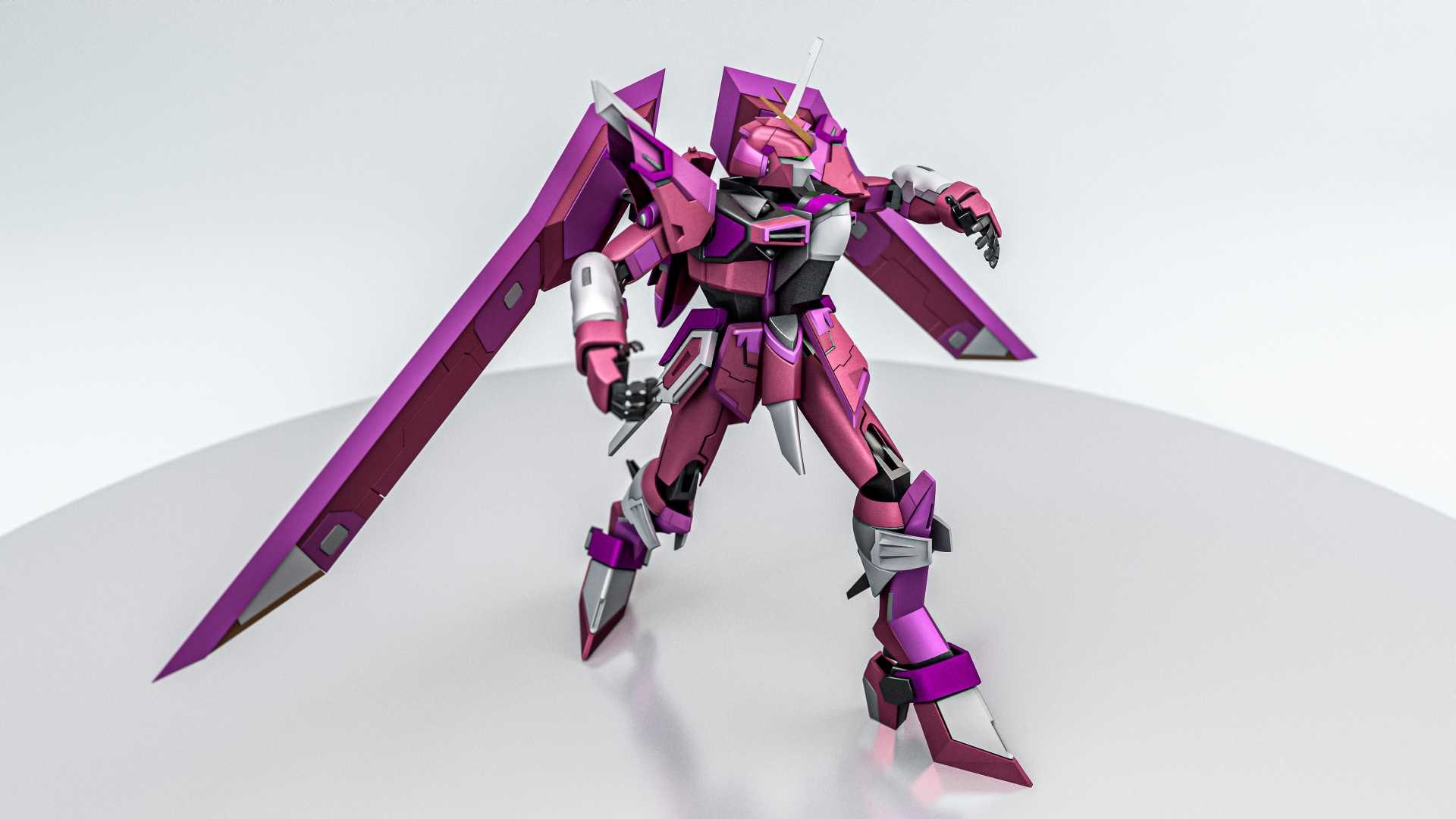 Gundam 3 3D Model - TurboSquid 2212876