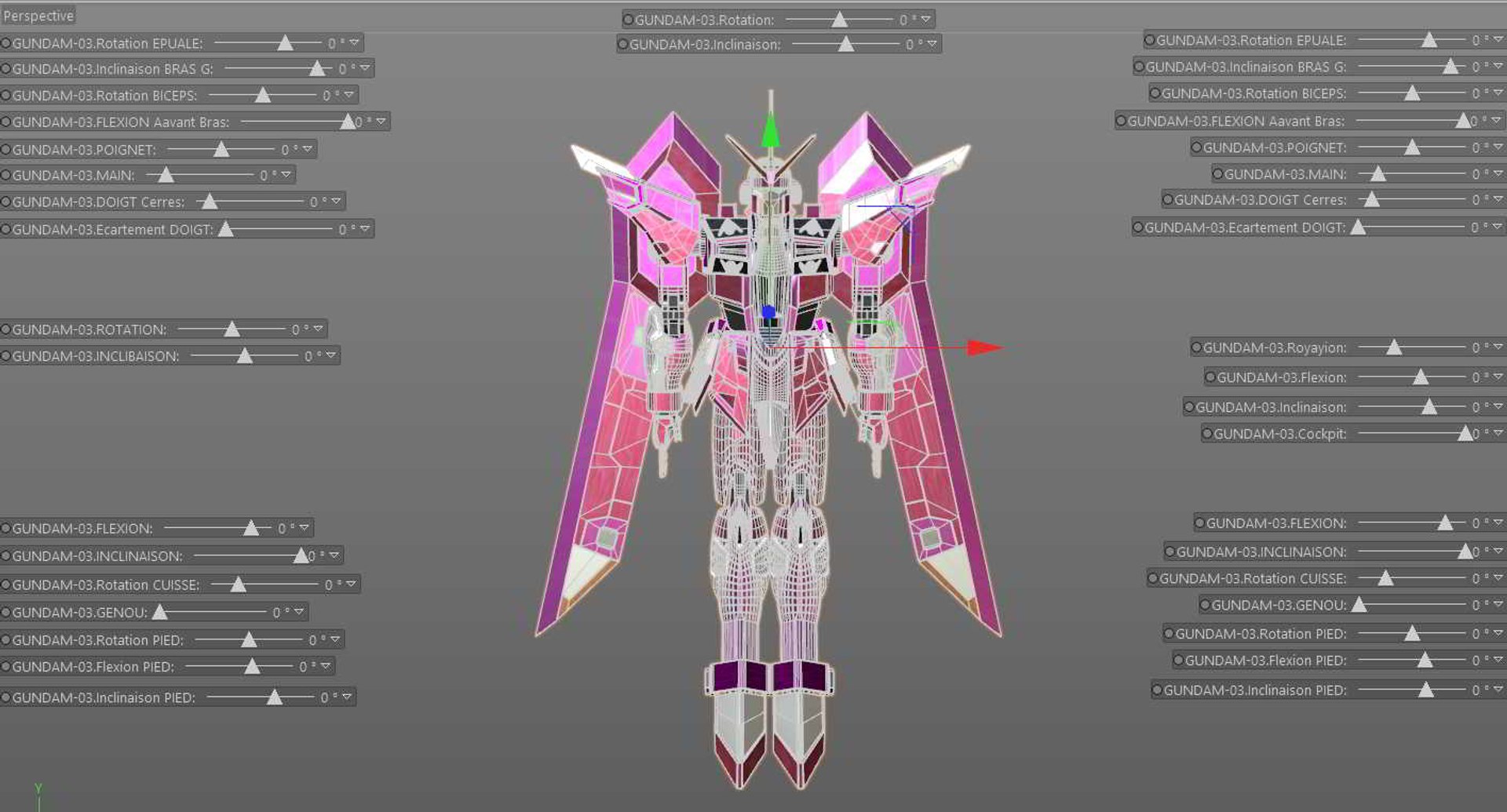 Gundam 3 3D Model - TurboSquid 2212876