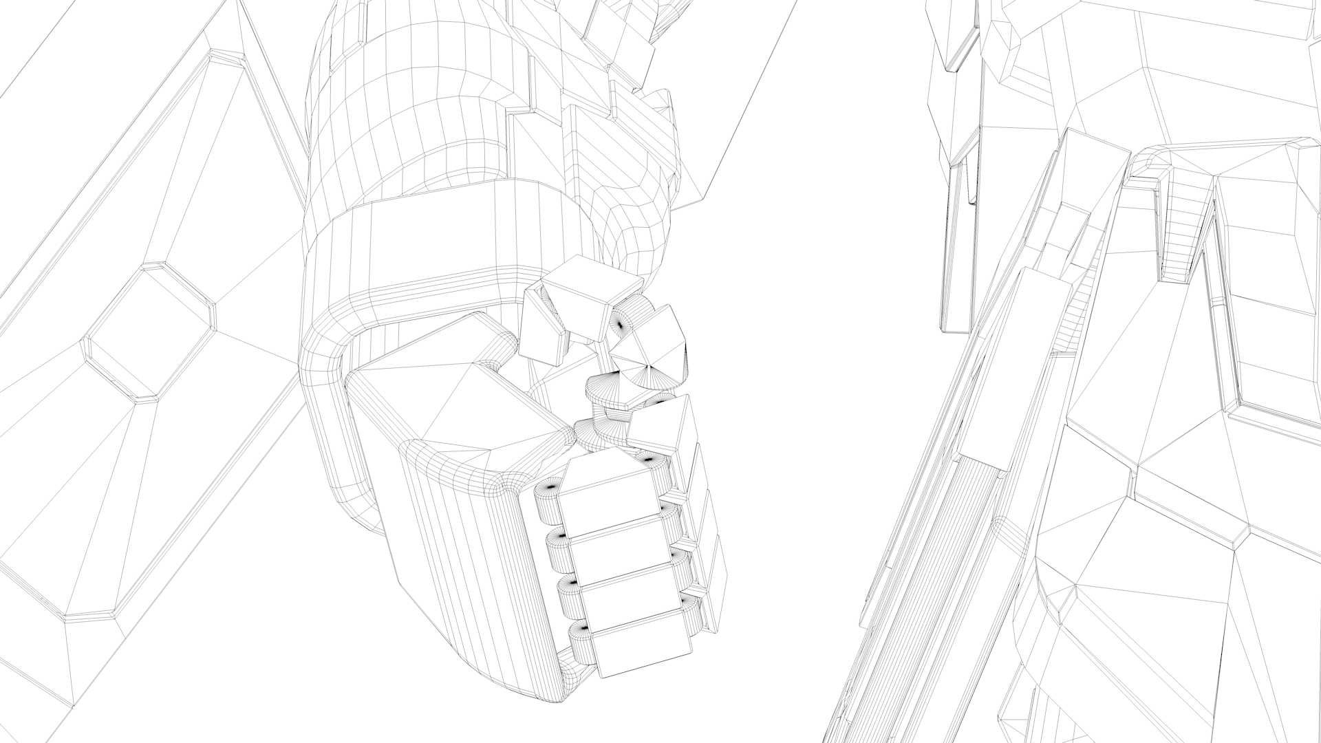 Gundam 3 3D Model - TurboSquid 2212876