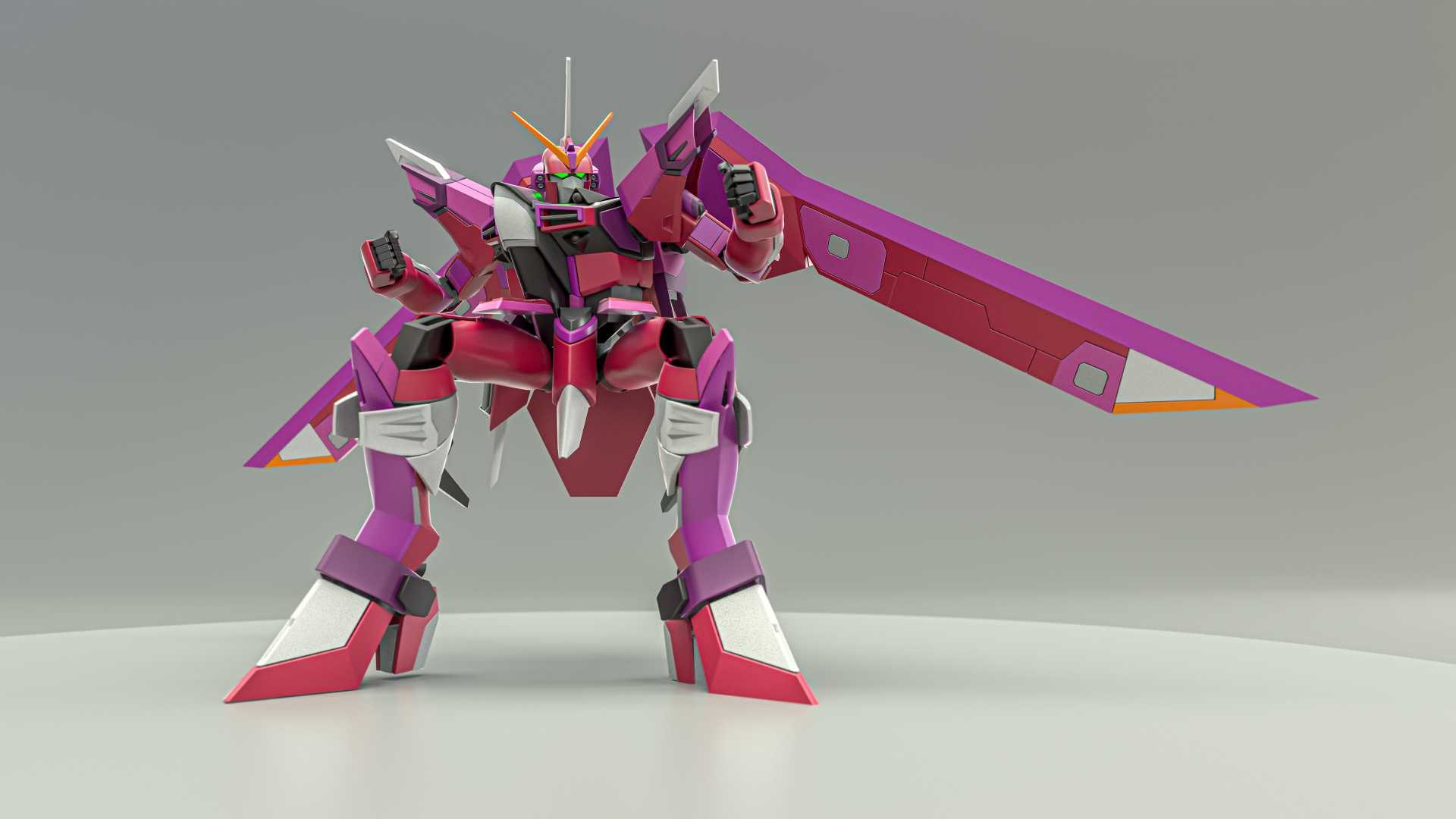 Gundam 3 3D Model - TurboSquid 2212876