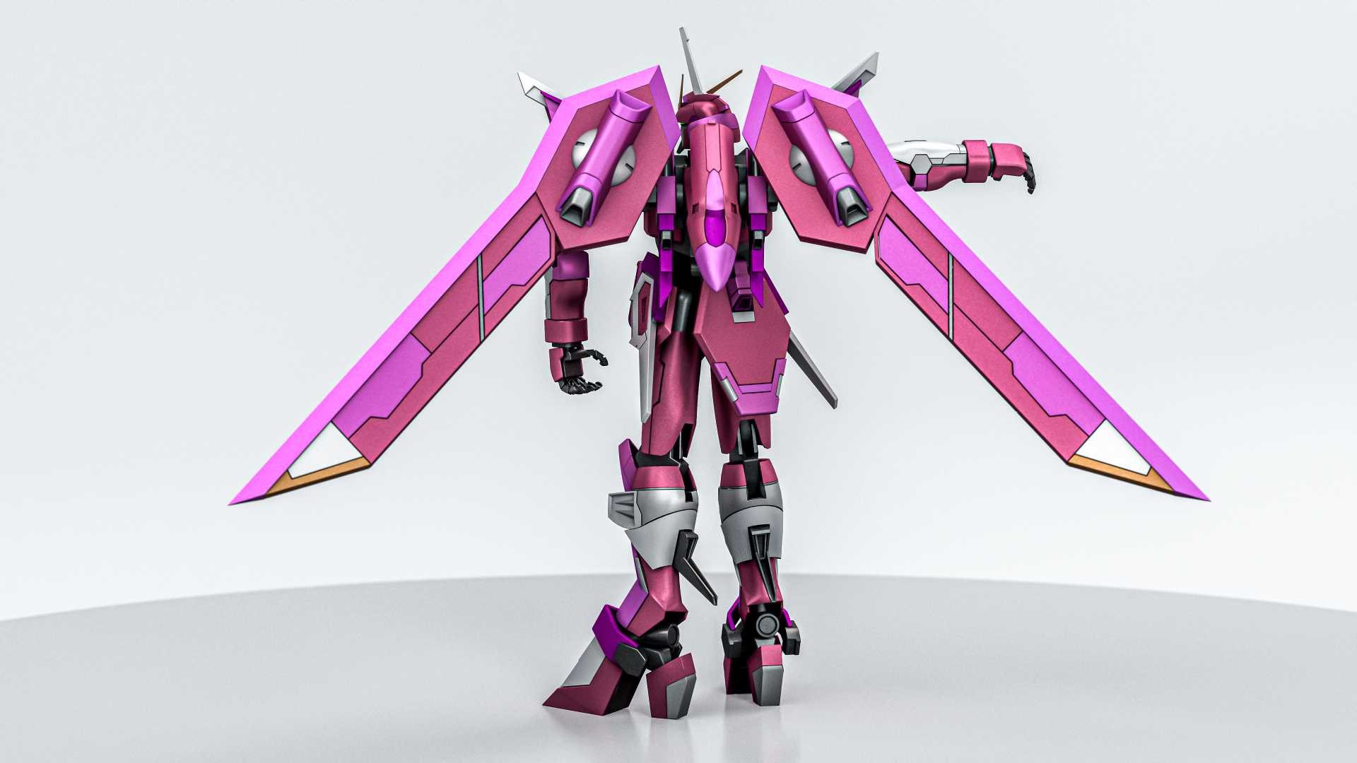 Gundam 3 3D Model - TurboSquid 2212876