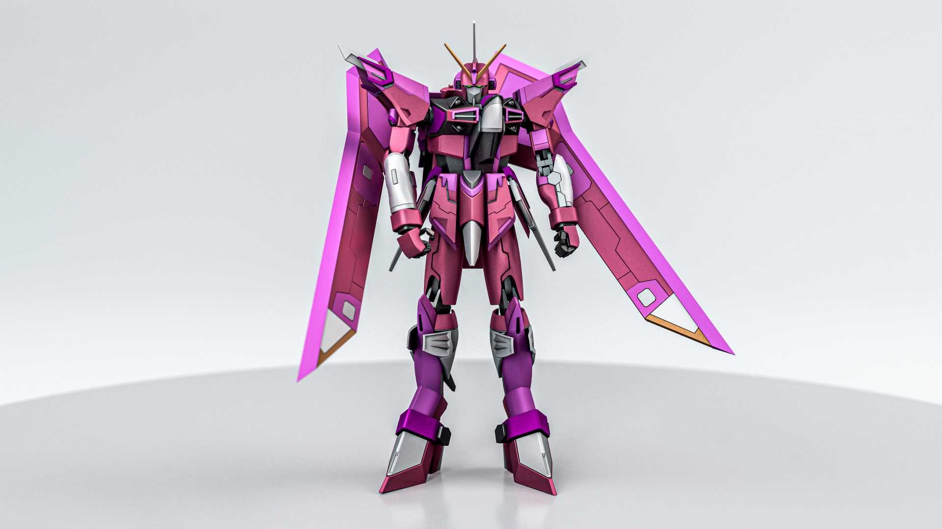 Gundam 3 3D Model - TurboSquid 2212876