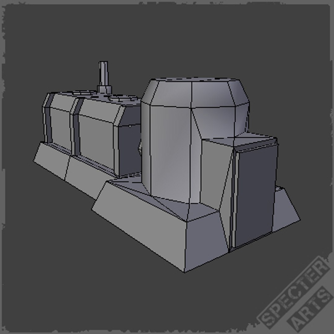 Sci-fi Power Generator 3ds Free