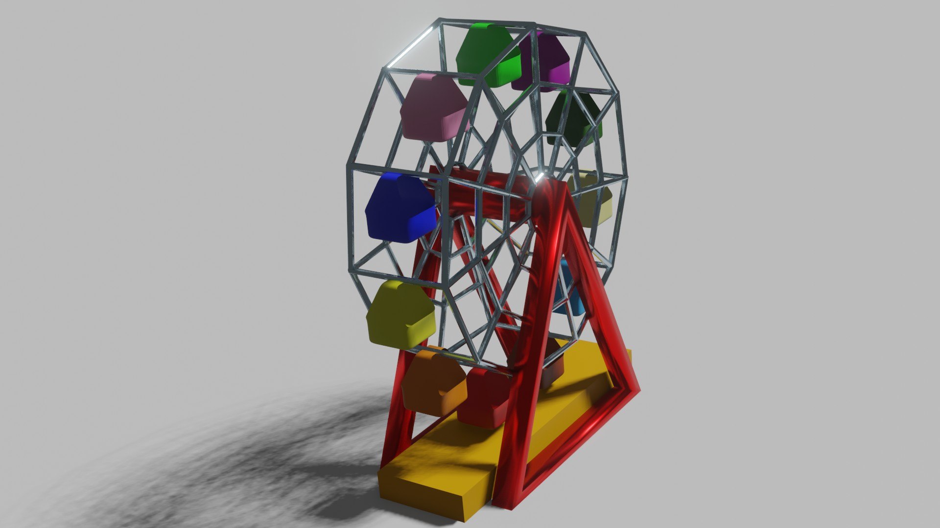 3D Ferris Wheel OBJ BLEND - TurboSquid 2196186