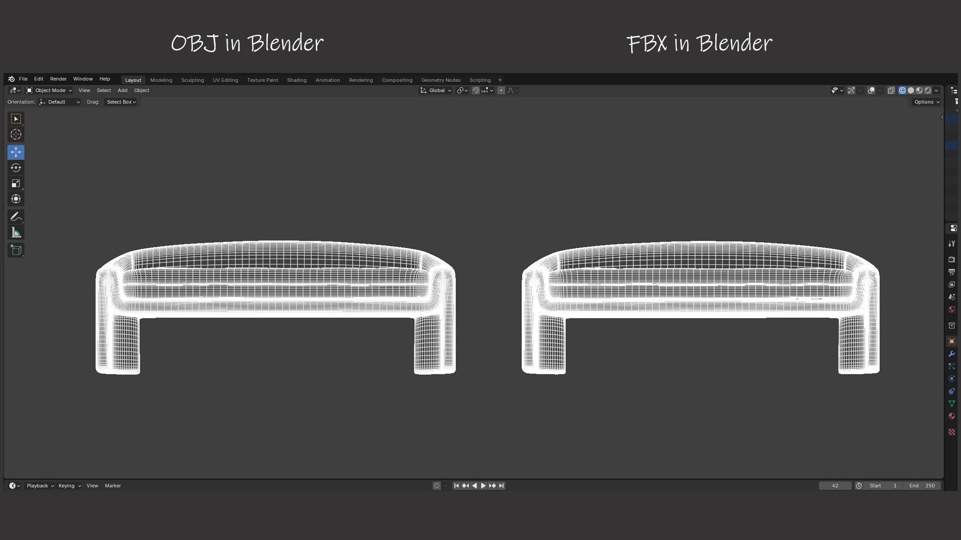 Zone Bench By BePureHome 3D Model - TurboSquid 2323227