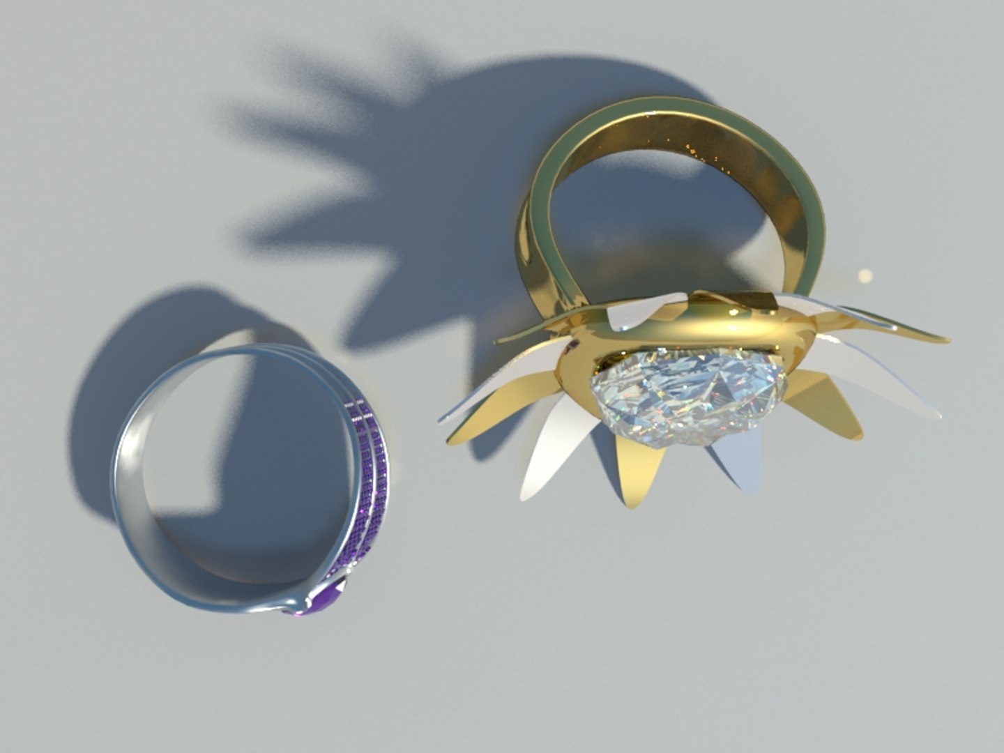 Rings 3d Model
