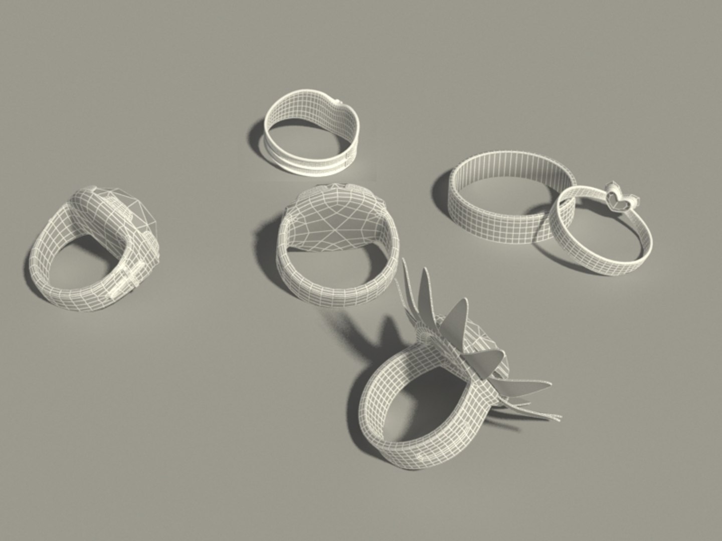 Rings 3d Model
