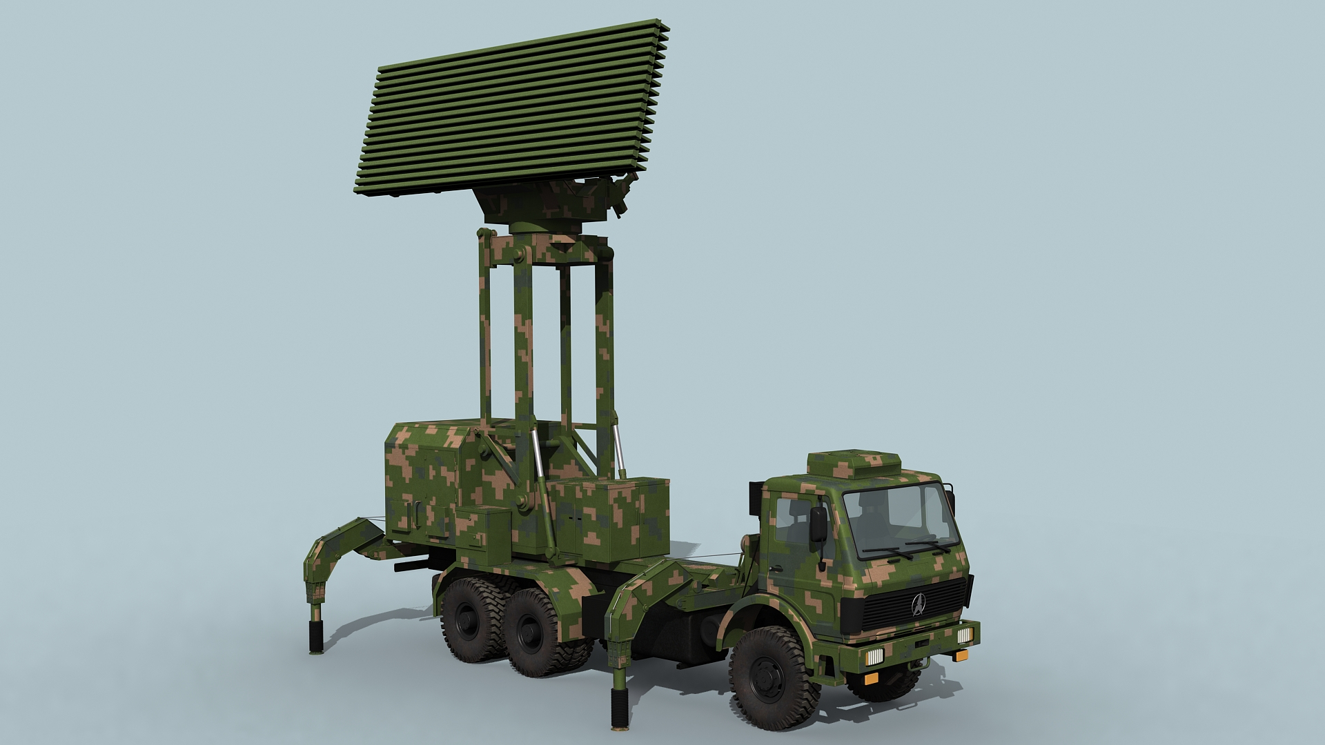 3D Type 120 Radar - TurboSquid 1832563