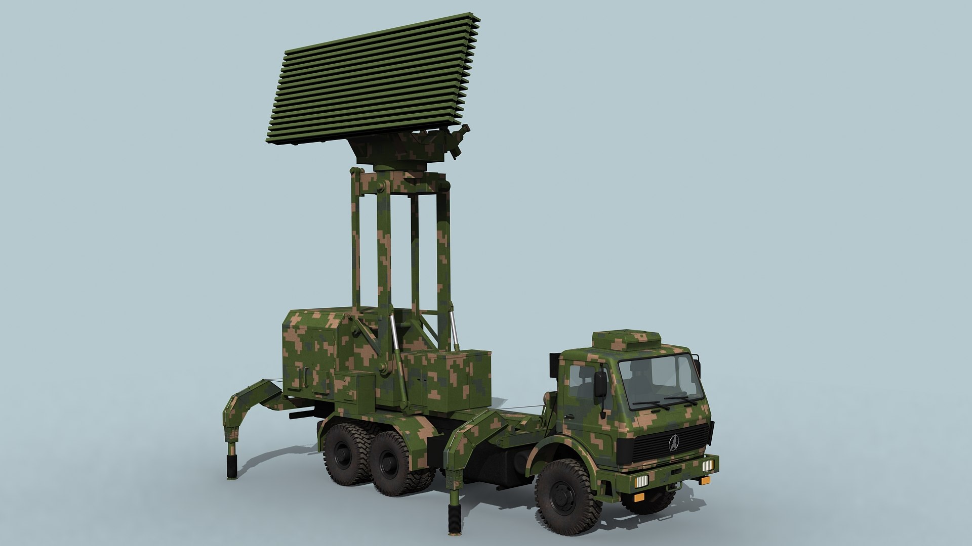 3D Type 120 Radar - TurboSquid 1832563