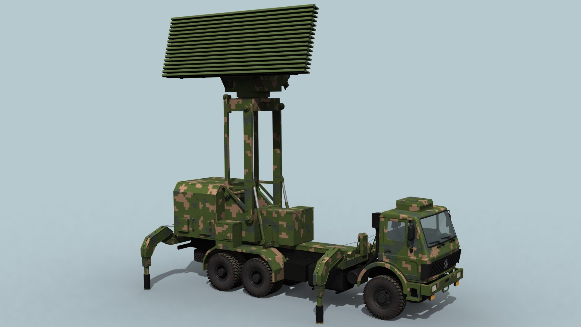 3D Type 120 Radar - TurboSquid 1832563