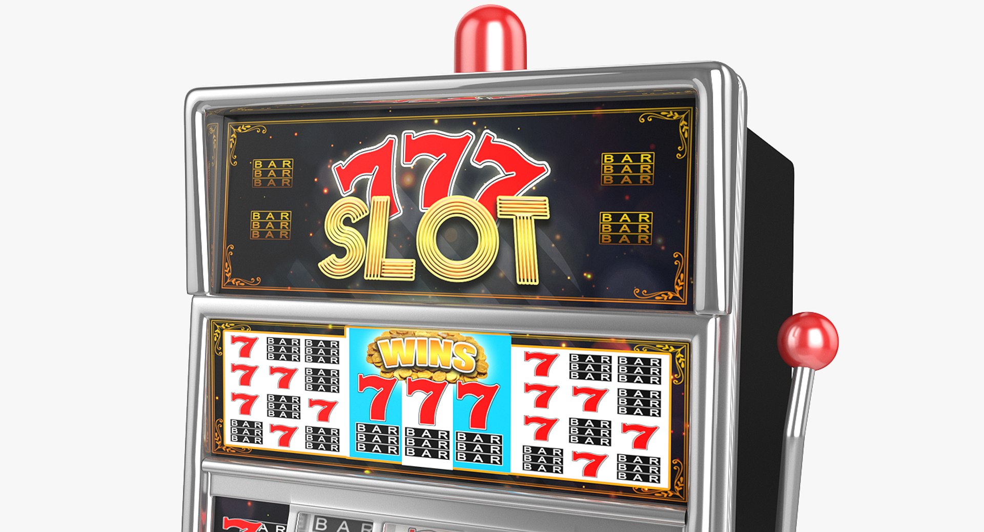 3D Slot Machine Chair - TurboSquid 1362835