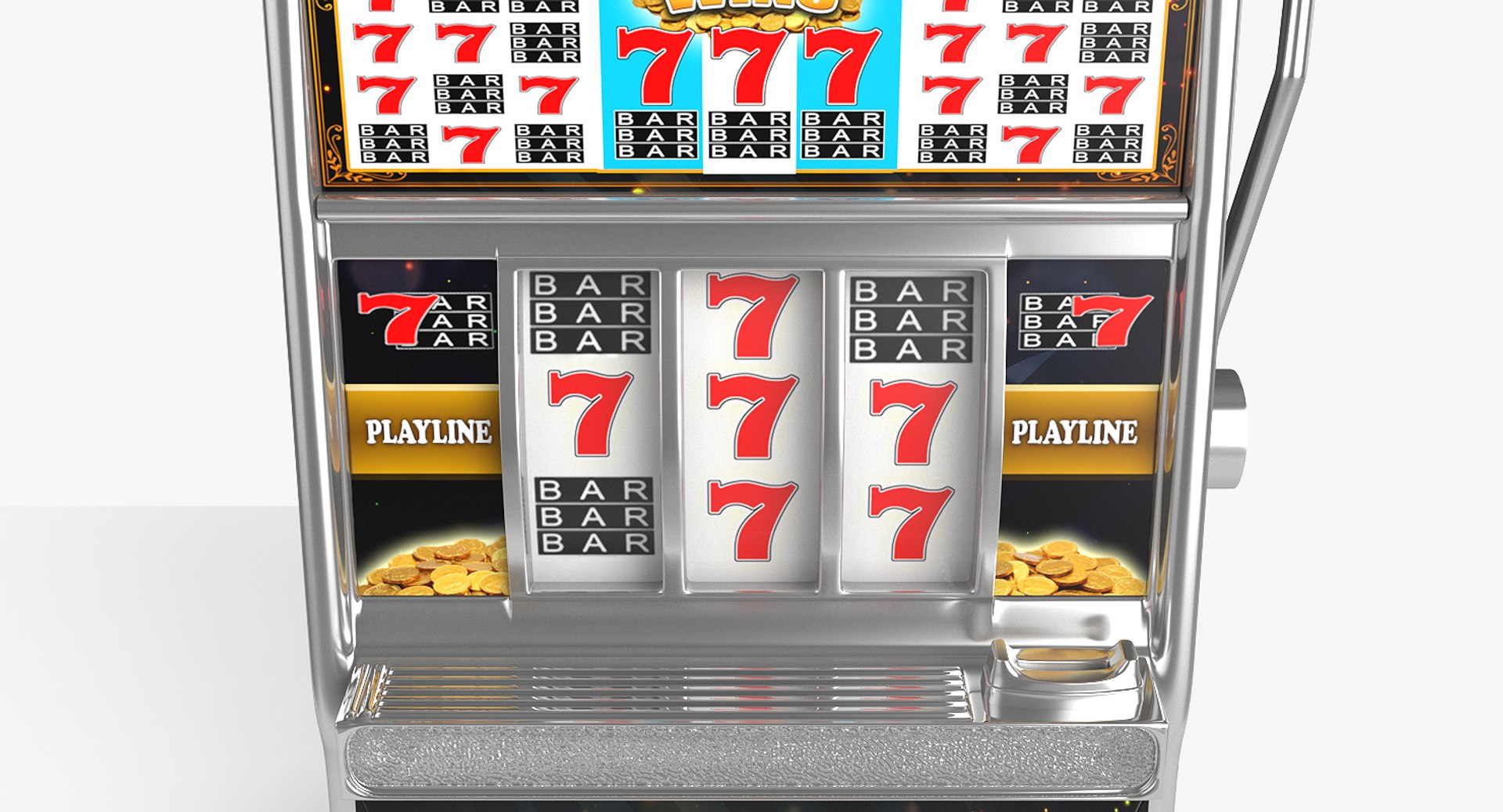 3D Slot Machine Chair - TurboSquid 1362835