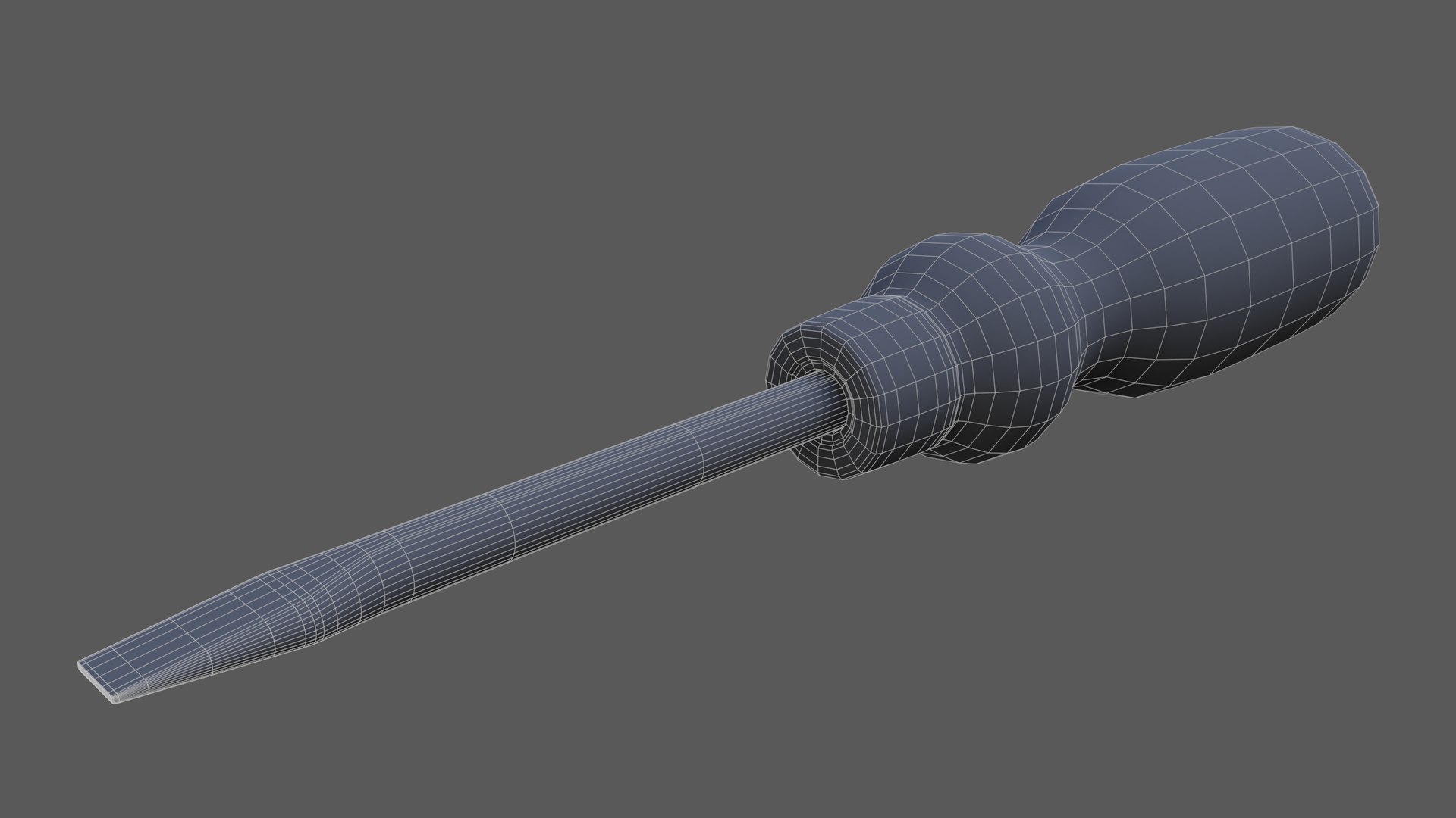 3D Model Flathead Screwdriver - TurboSquid 1983212