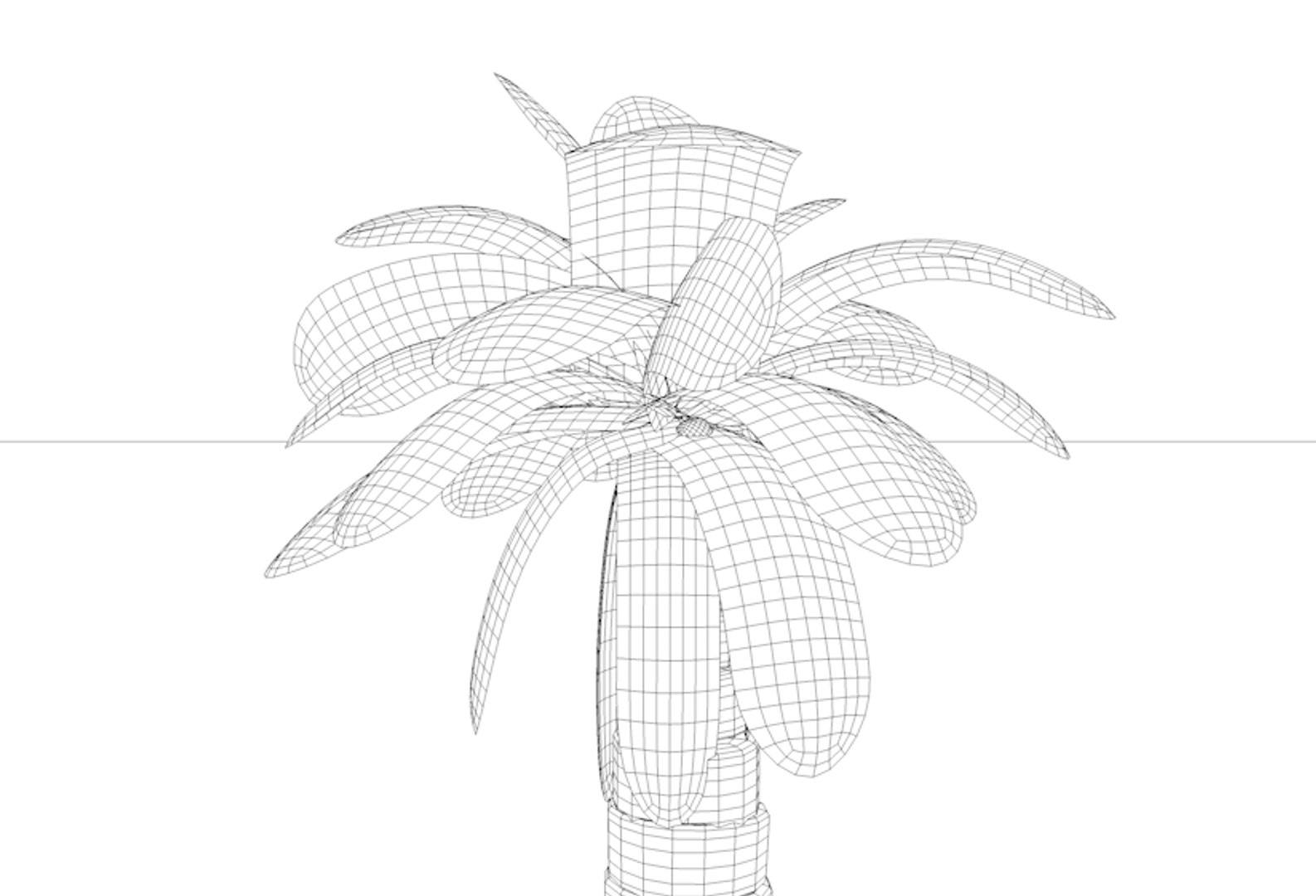 3d Model Palm Tree