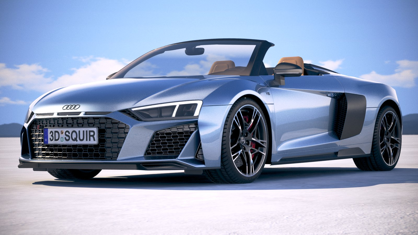 3D audi r8 2019 - TurboSquid 1352356