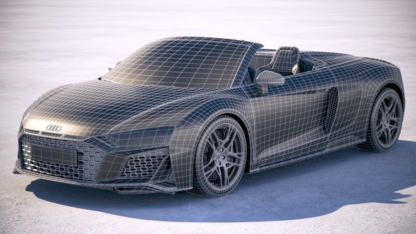 3D audi r8 2019 - TurboSquid 1352356