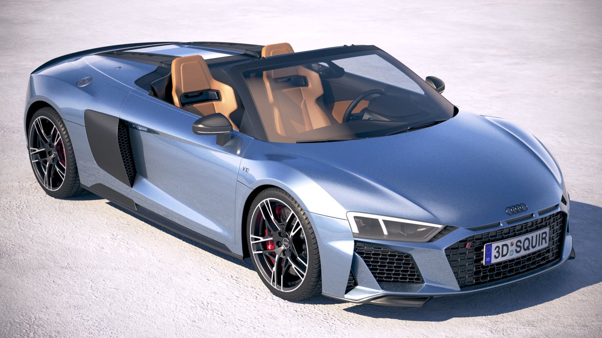 3D Audi R8 2019 - TurboSquid 1352356