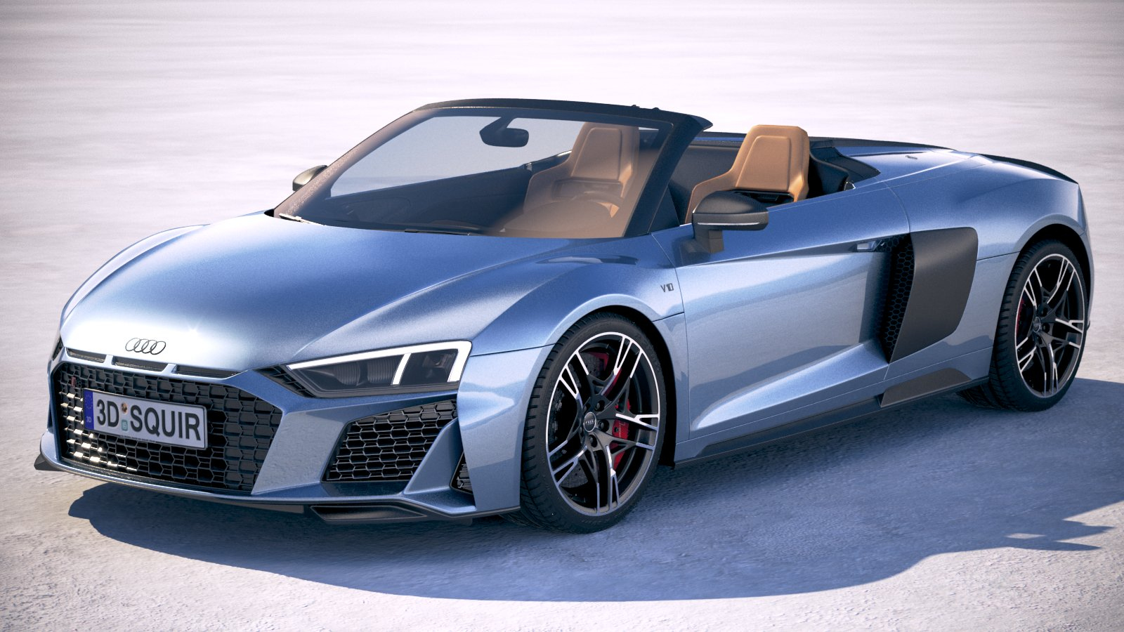 3D audi r8 2019 - TurboSquid 1352356