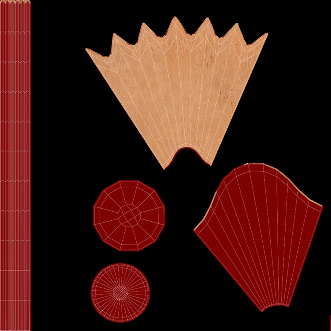 Maroon Pencil 3D Model - TurboSquid 2249201